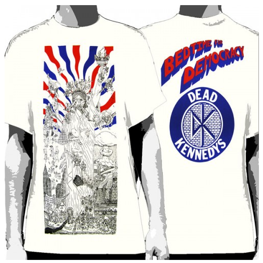 Dead Kennedys Bedtime For Democracy Unisex Tee – Famous Rock Shop